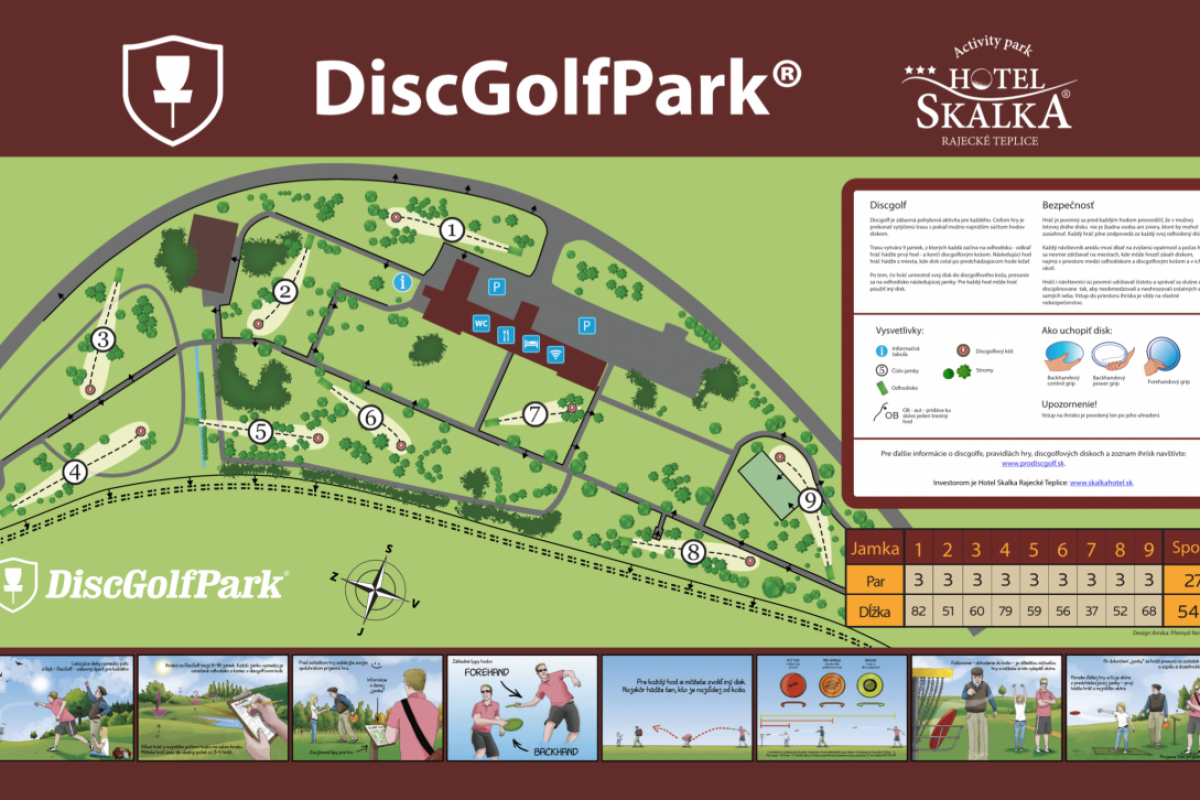 DiscGolfPark Hotel Skalka - DiscGolfPark